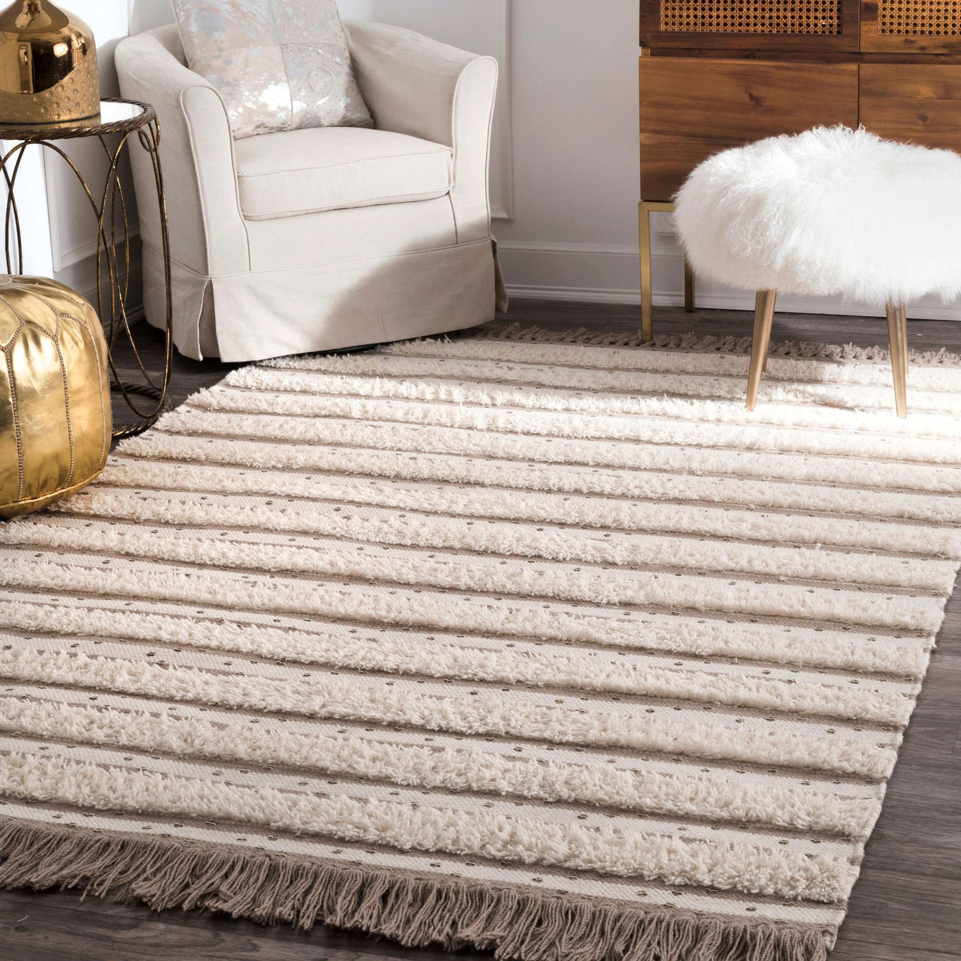 Batista Tassel Rug Area Rug — nuLOOM