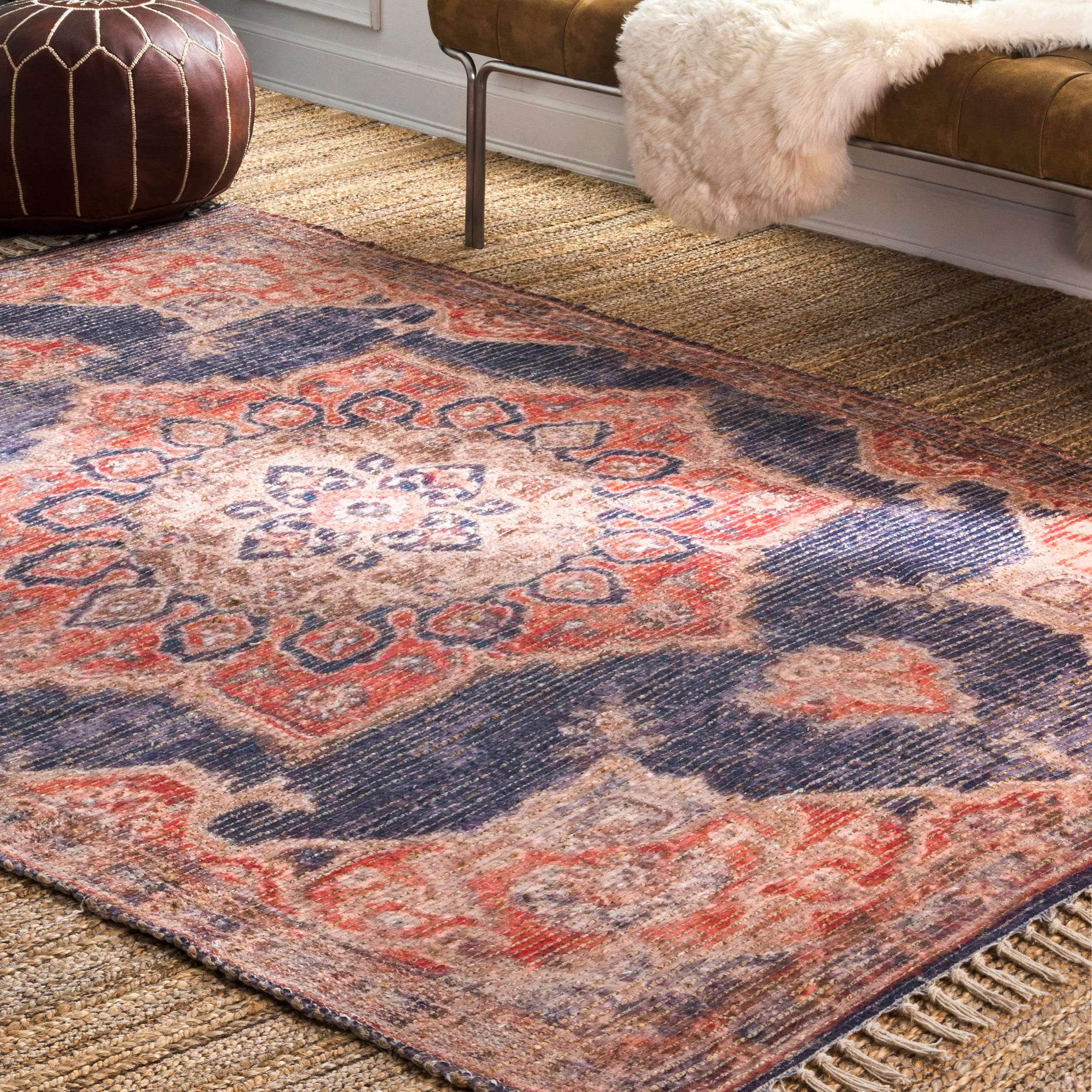 Flatwoven Nikki Tassel Area Rug — nuLOOM