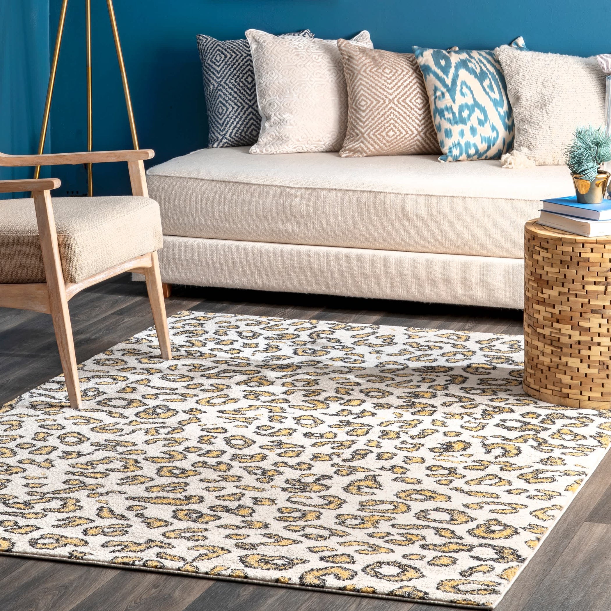 Leopard Print Area Rug — nuLOOM