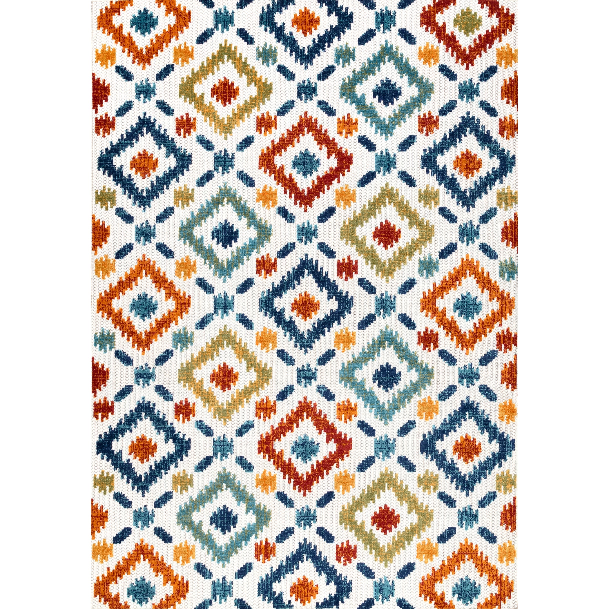 Indoor/Outdoor Transitional Labyrinth Area Rug — nuLOOM