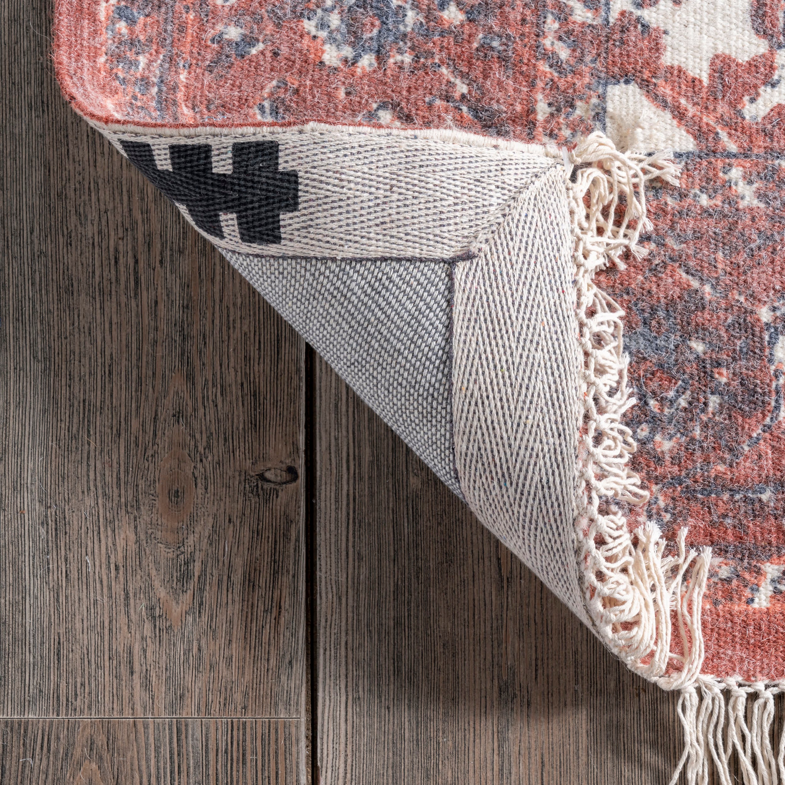 Hand Woven Werner Fringe Area Rug — nuLOOM