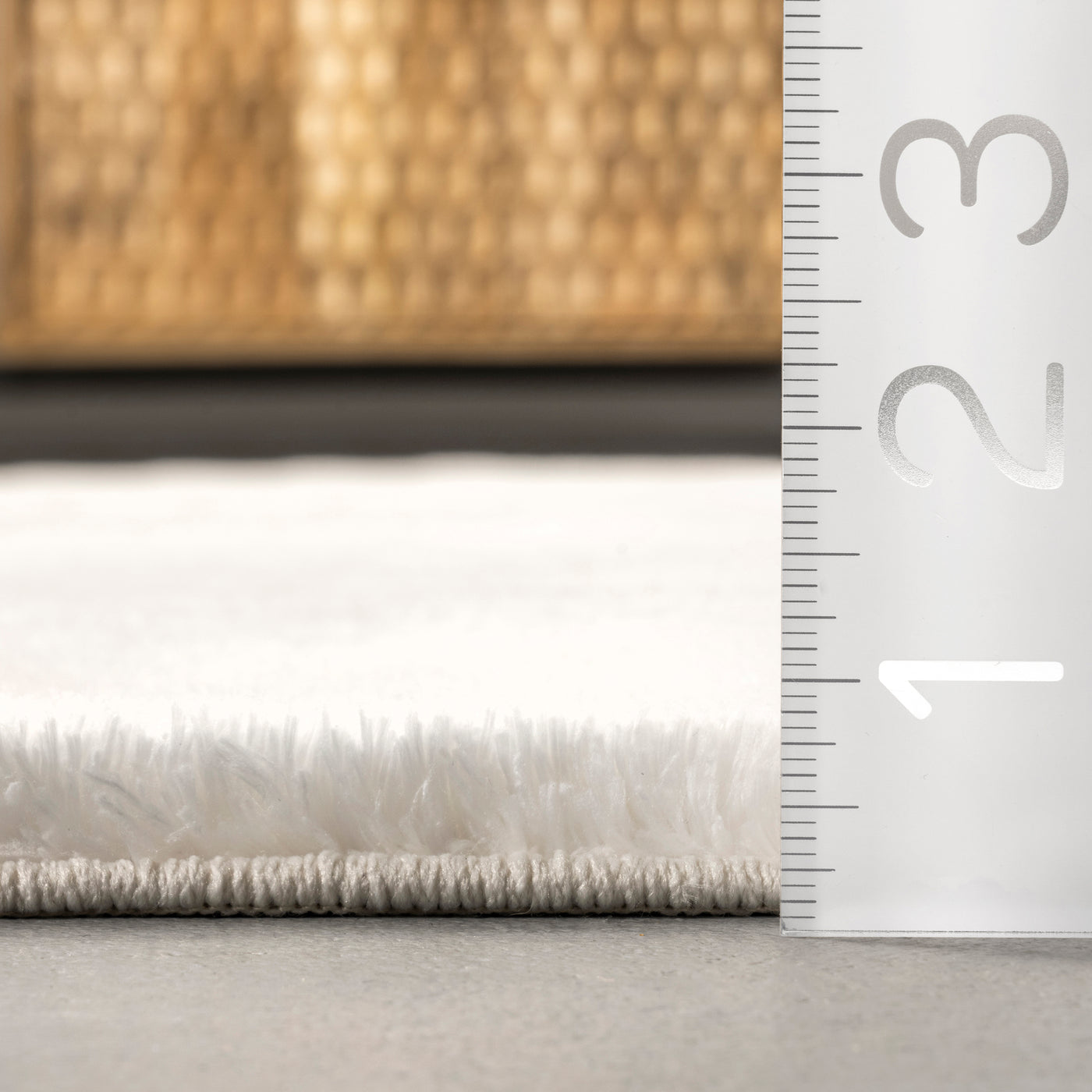 Loni Solid Machine Washable Shag Area Rug — nuLOOM