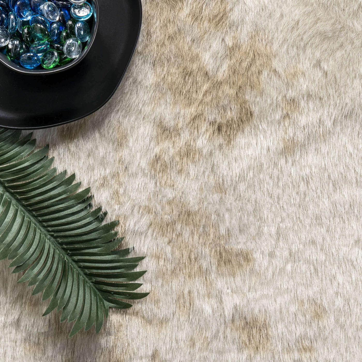 Faux Cowhide Washable Area Rug — nuLOOM