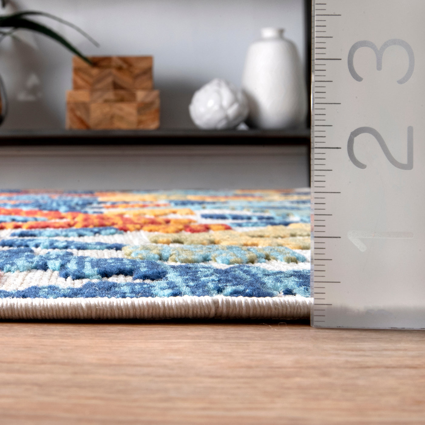 Indoor/Outdoor Transitional Labyrinth Area Rug — nuLOOM