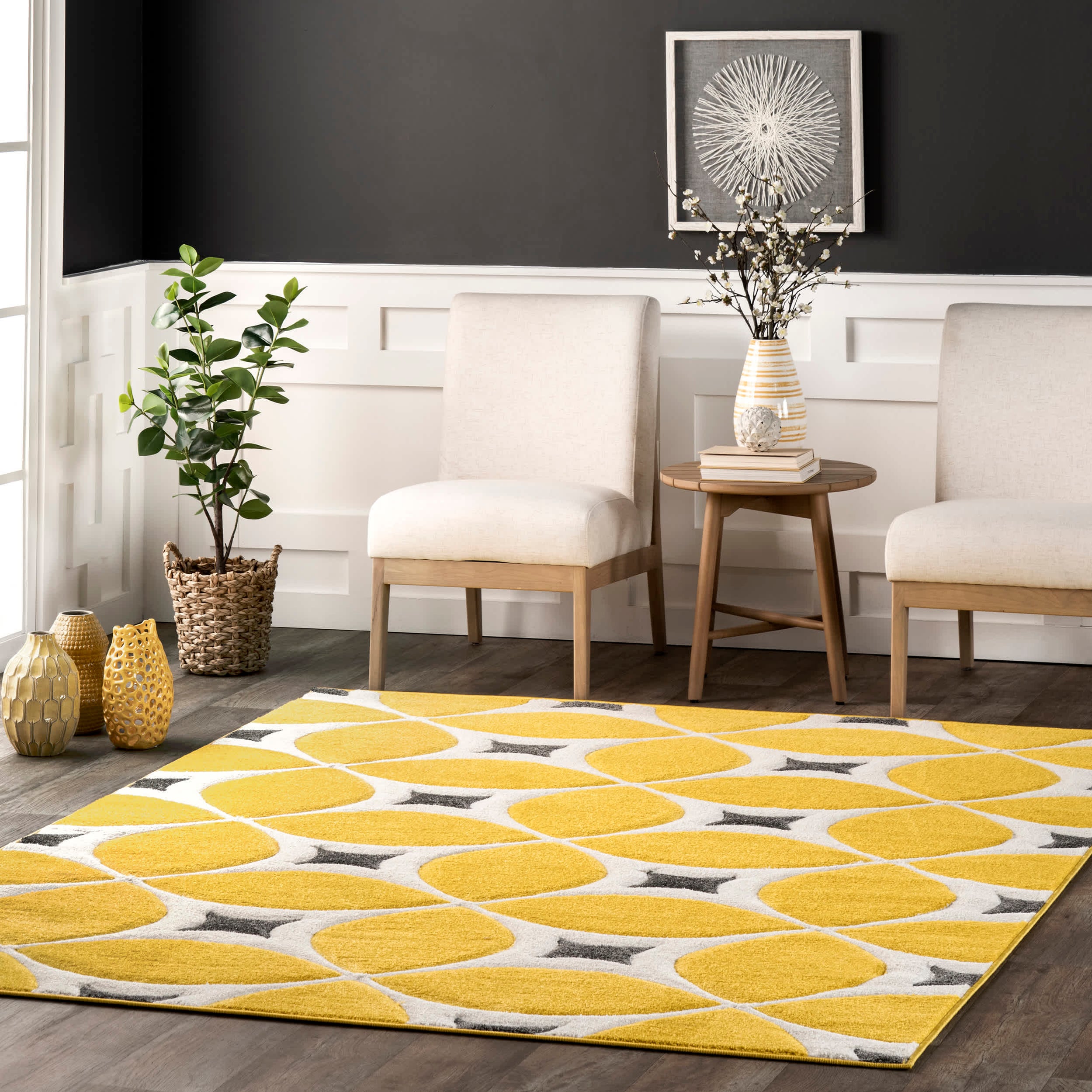 Gabriela Contemporary Trellis Area Rug — nuLOOM