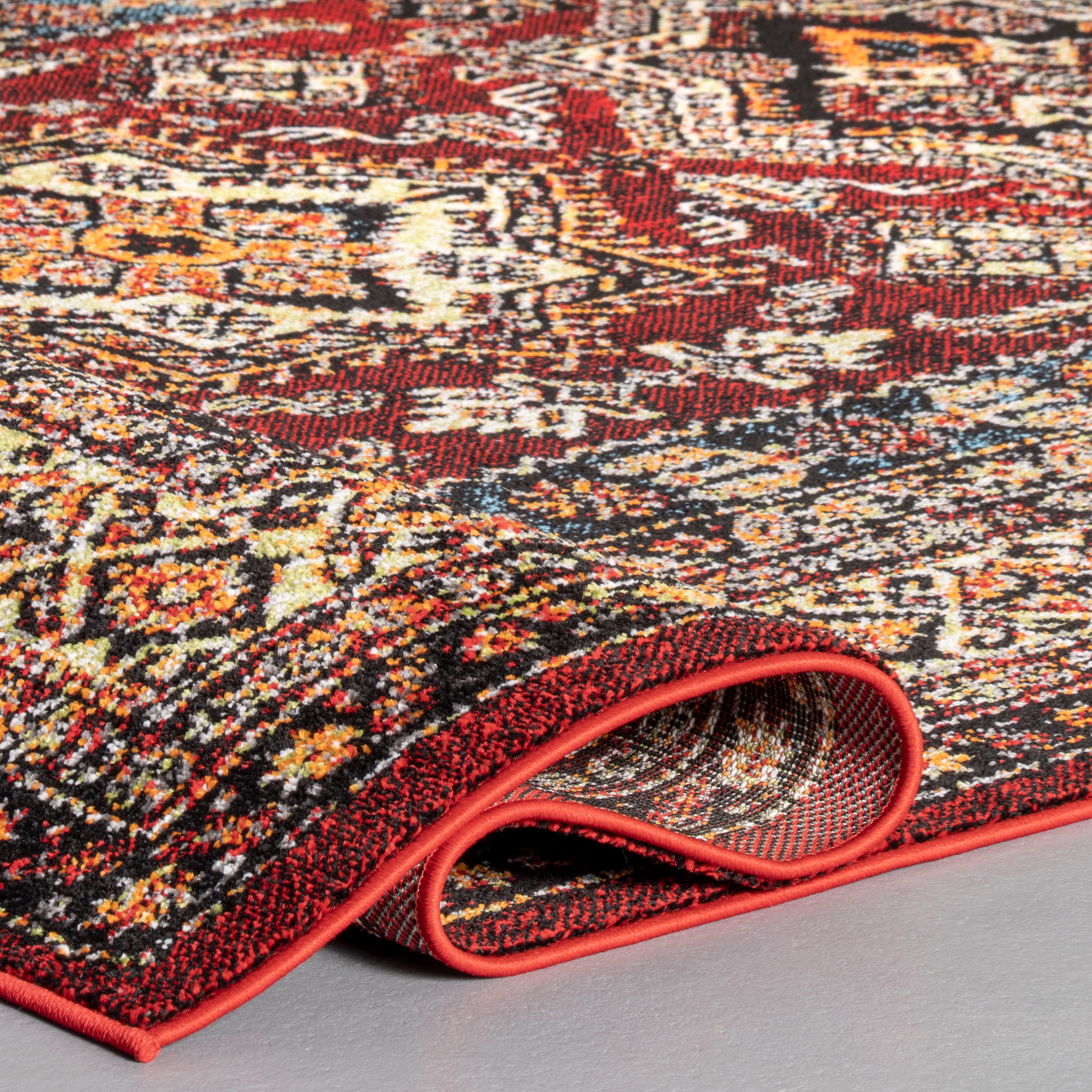 Indoor/Outdoor Transitional Medieval Randy Area Rug — nuLOOM
