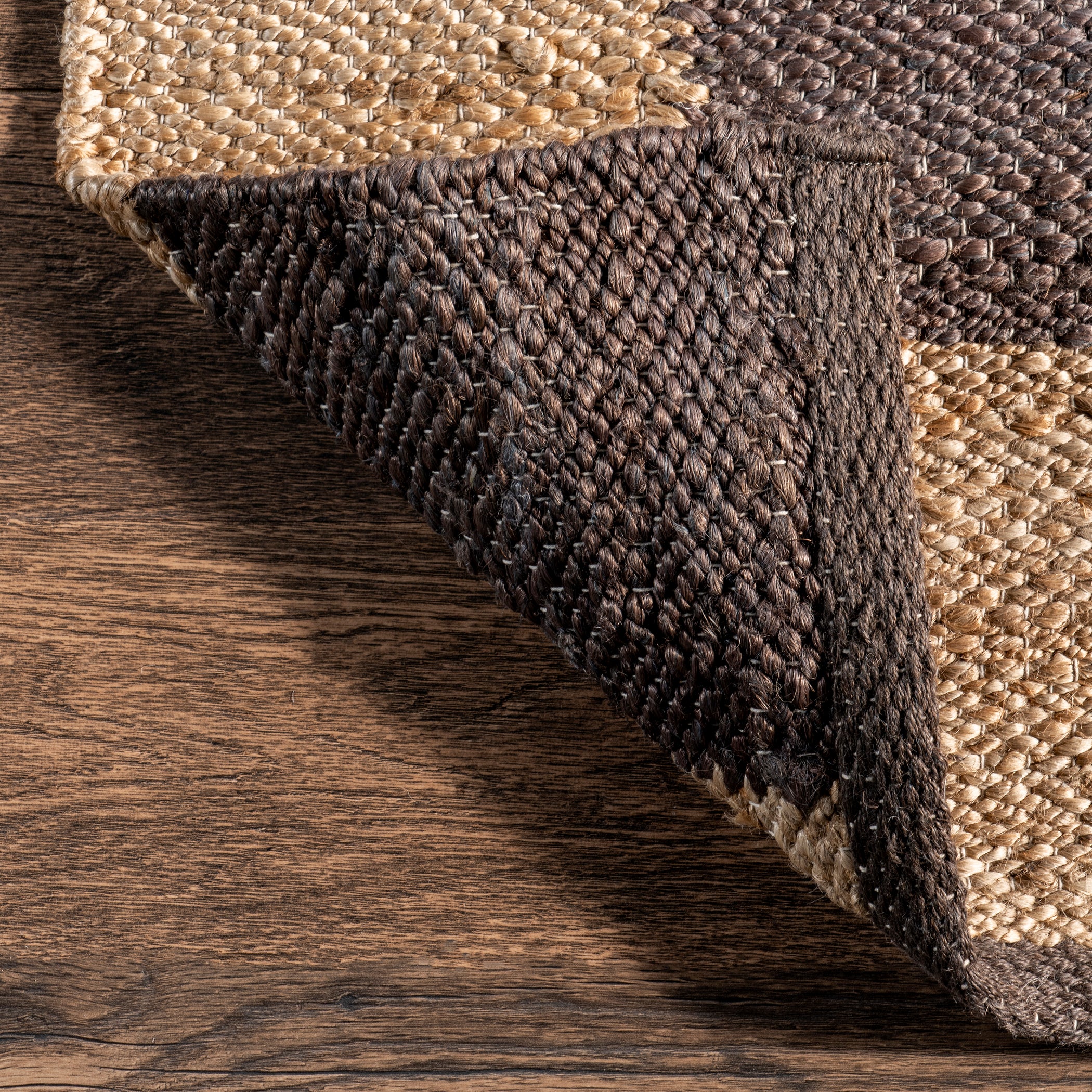 Christana Traditional Checkered Jute Area Rug — nuLOOM