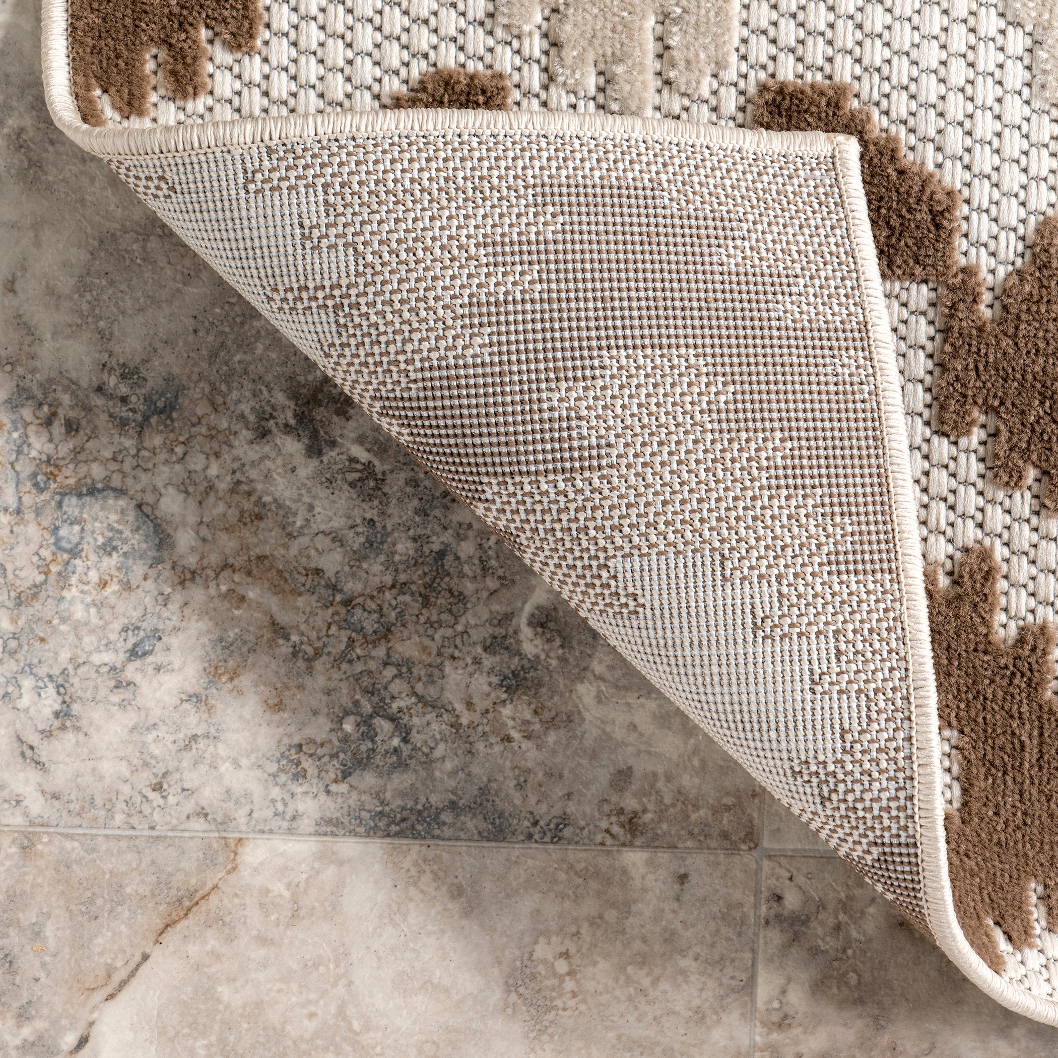 Indoor/Outdoor Transitional Labyrinth Area Rug — nuLOOM