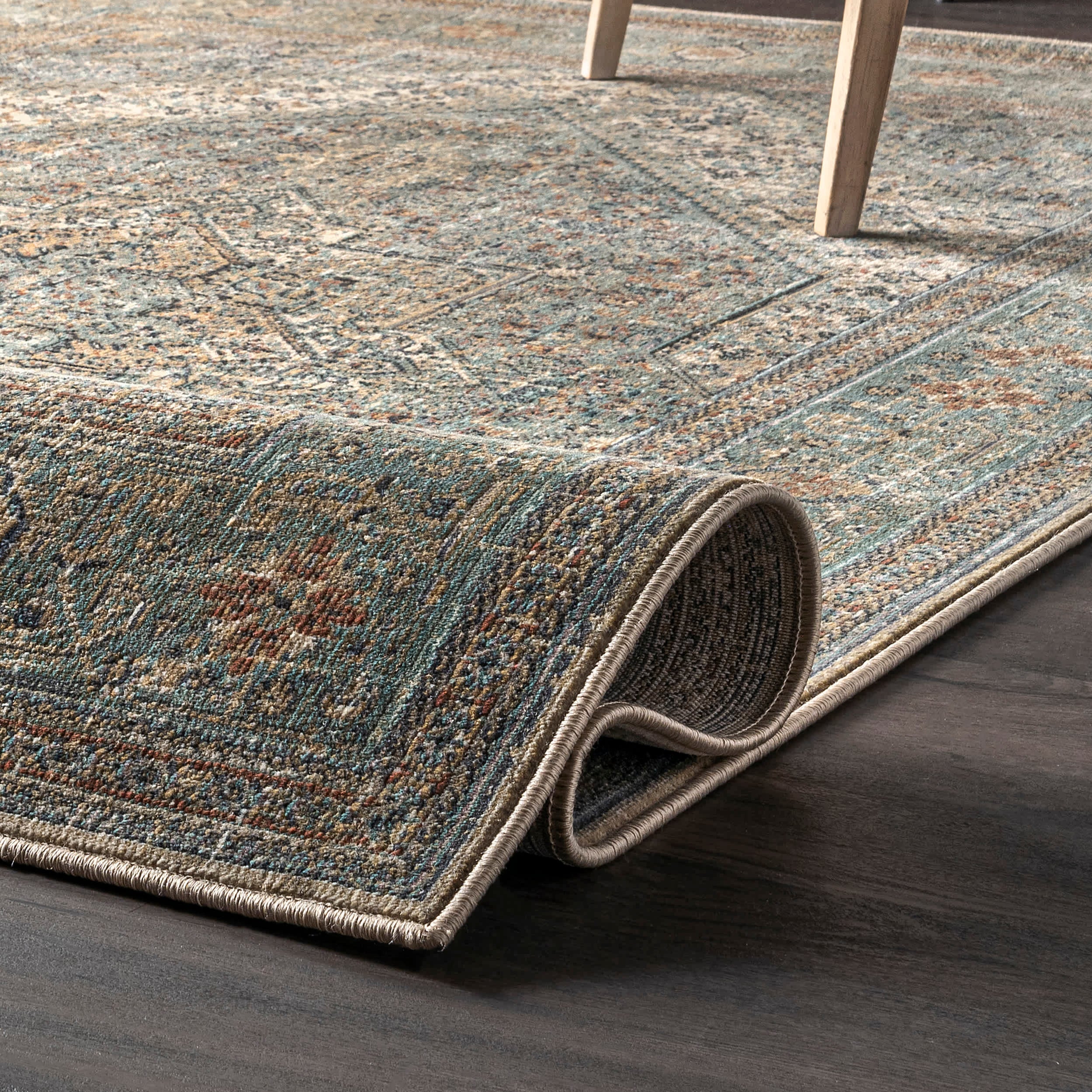 Carol Traditional Medallion Area Rug — nuLOOM