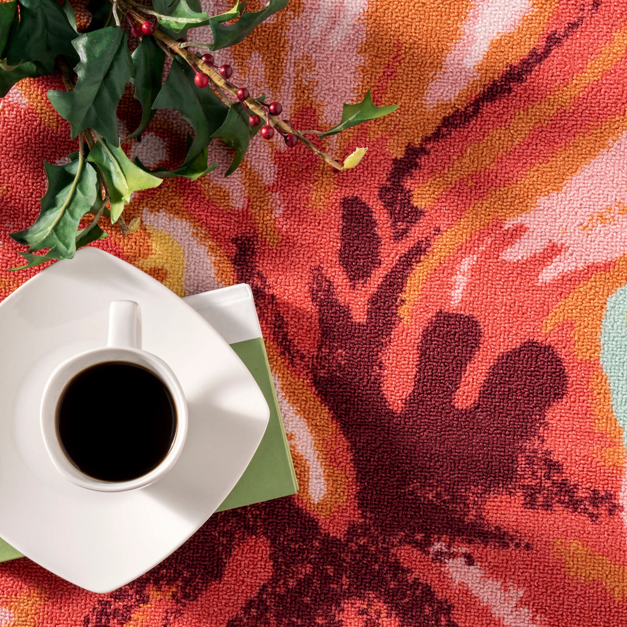 Contemporary Floral Sabrina Area Rug — nuLOOM