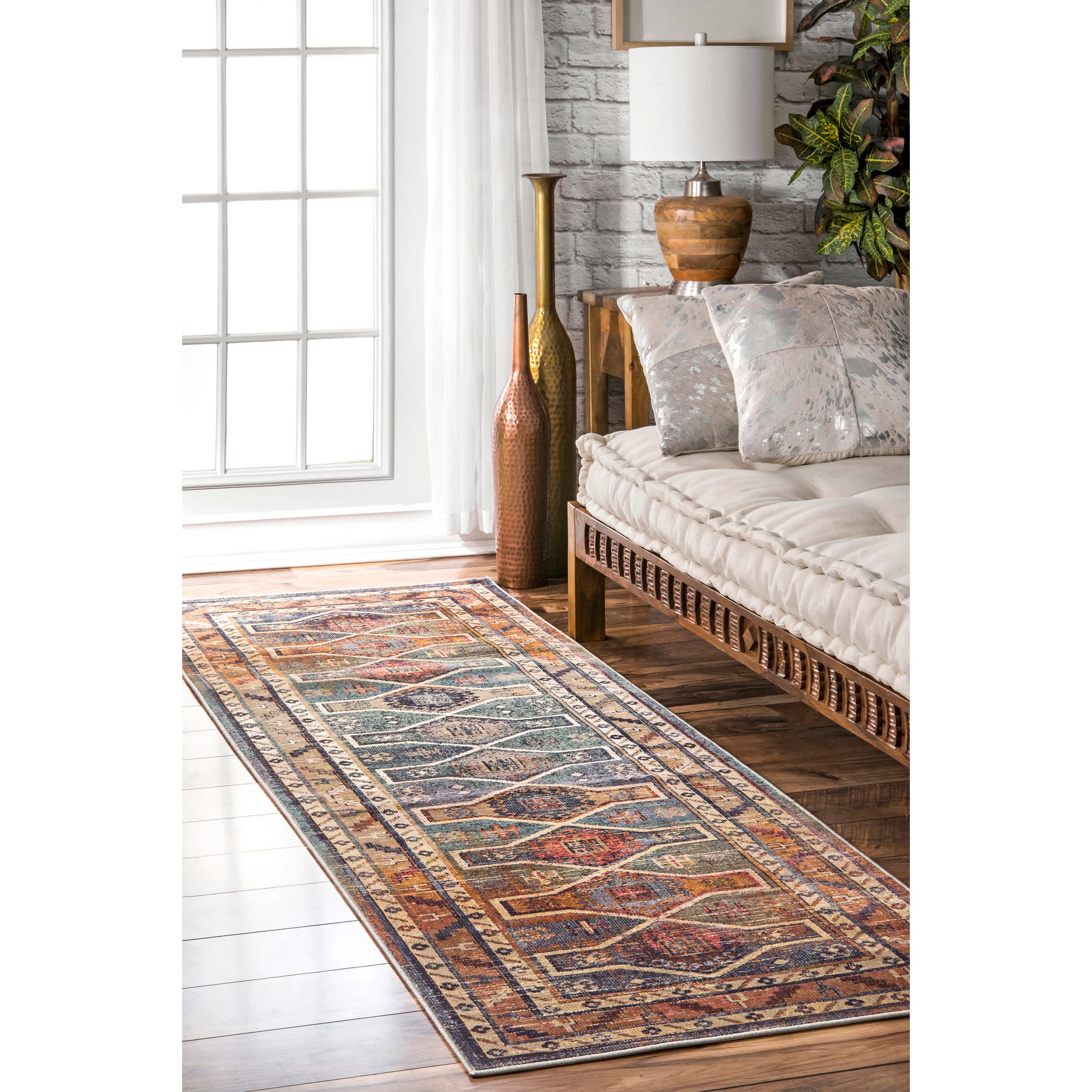 Traditional Monica Tribal Area Rug — nuLOOM