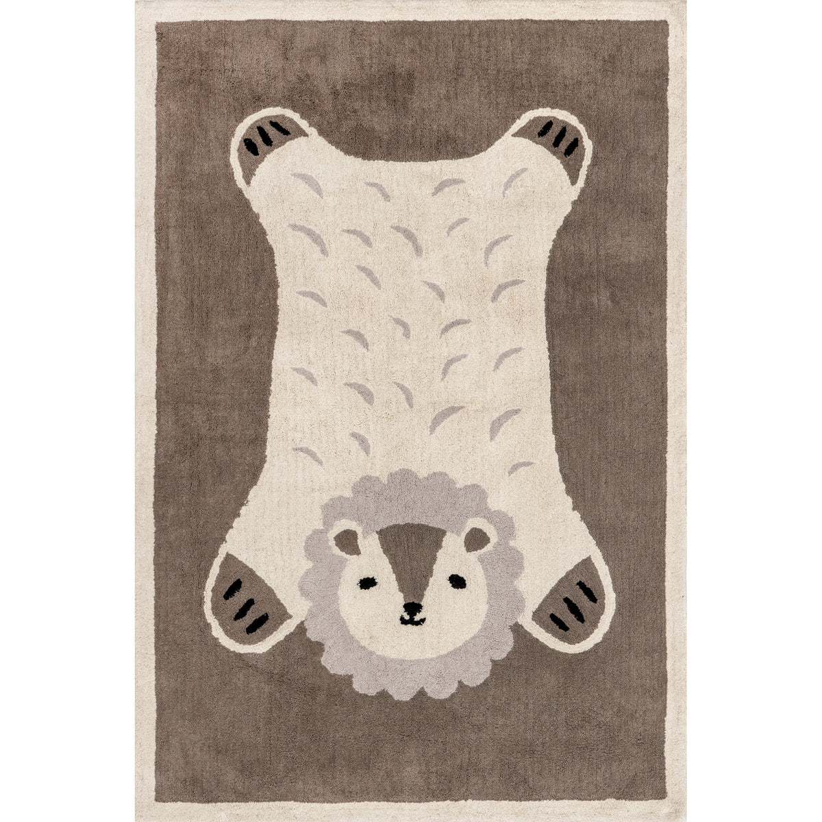 Reika Lion Cub Machine Washable Kids Area Rug — nuLOOM