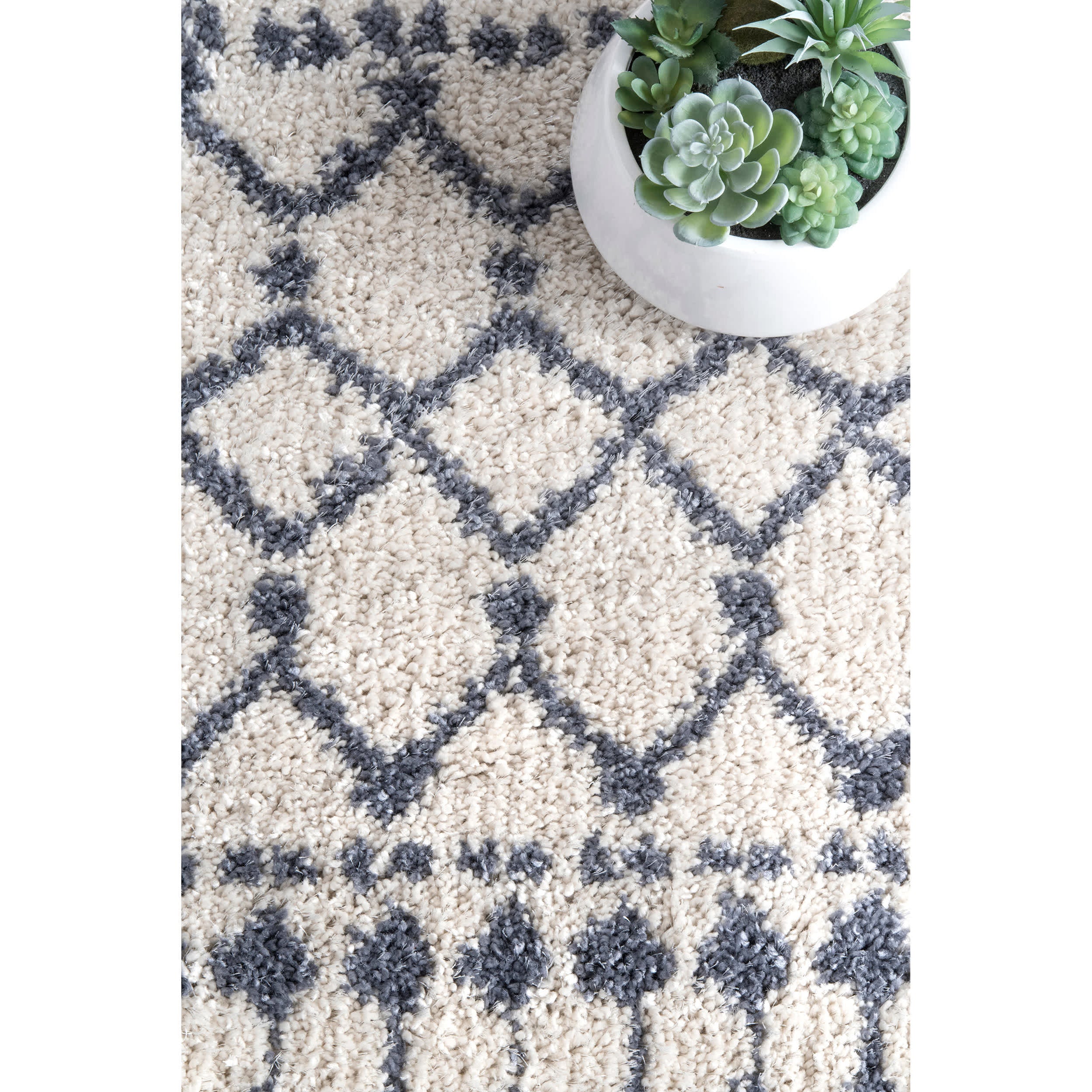 Barbara Moroccan Shag Area Rug — nuLOOM