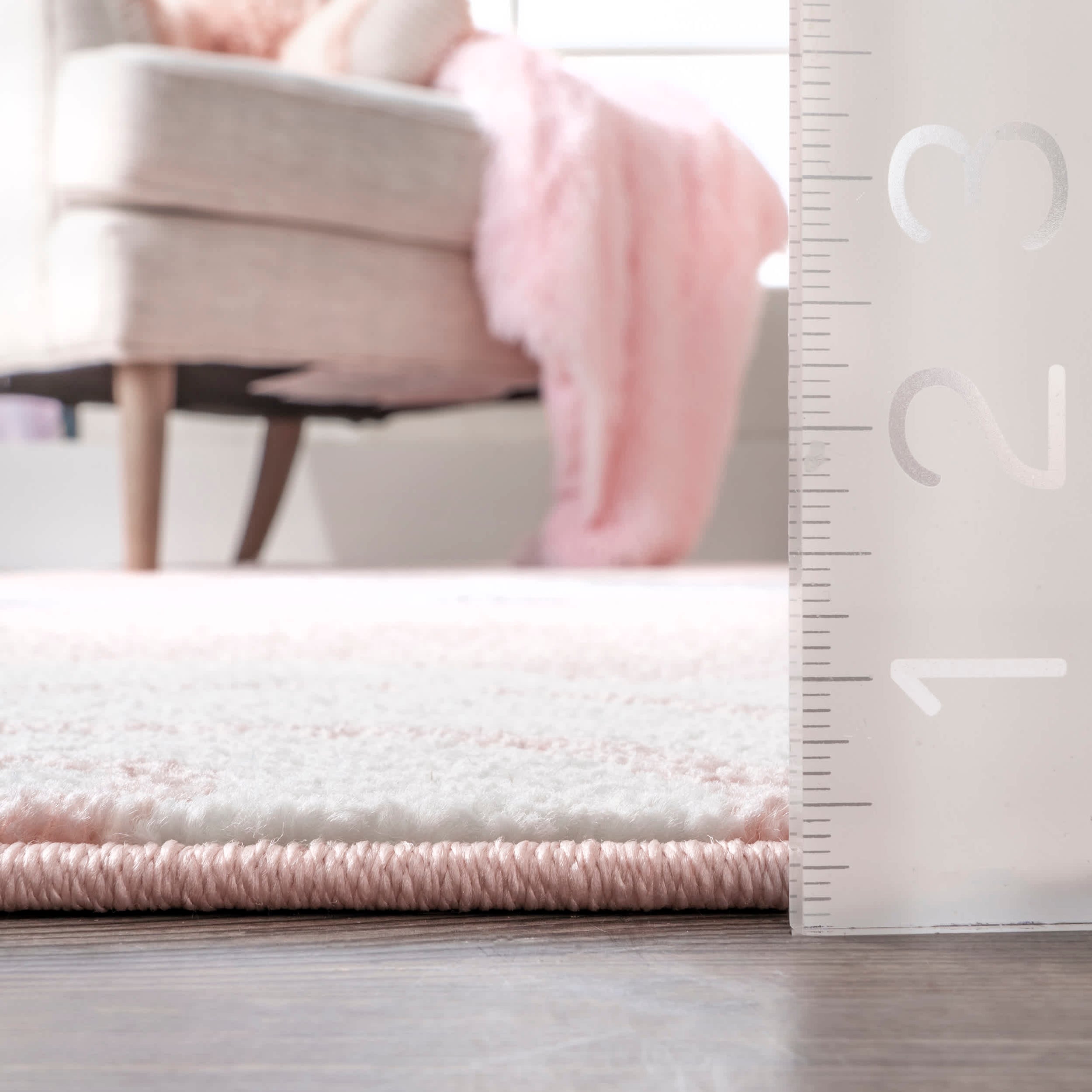 Harlee Blushing Bears Nursery Area Rug — nuLOOM