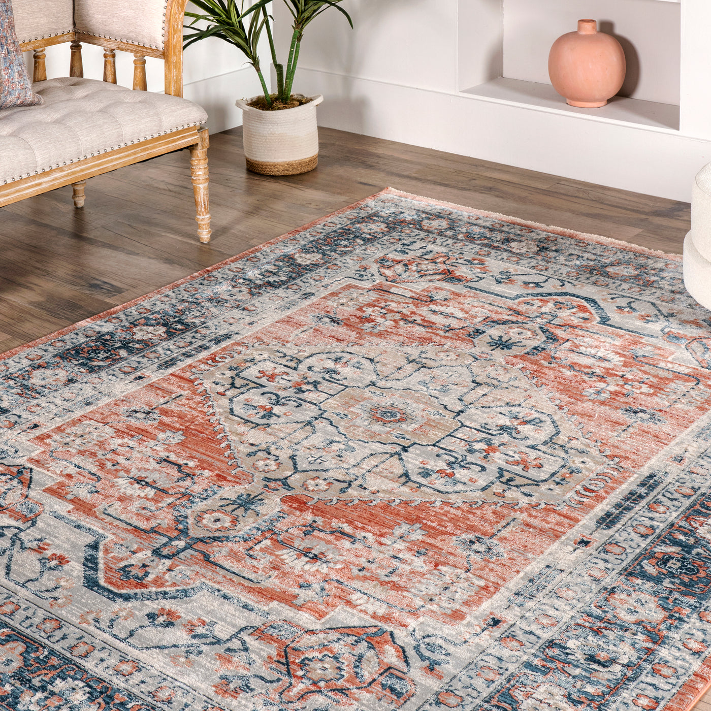 Zara Vintage Medallion Area Rug — nuLOOM