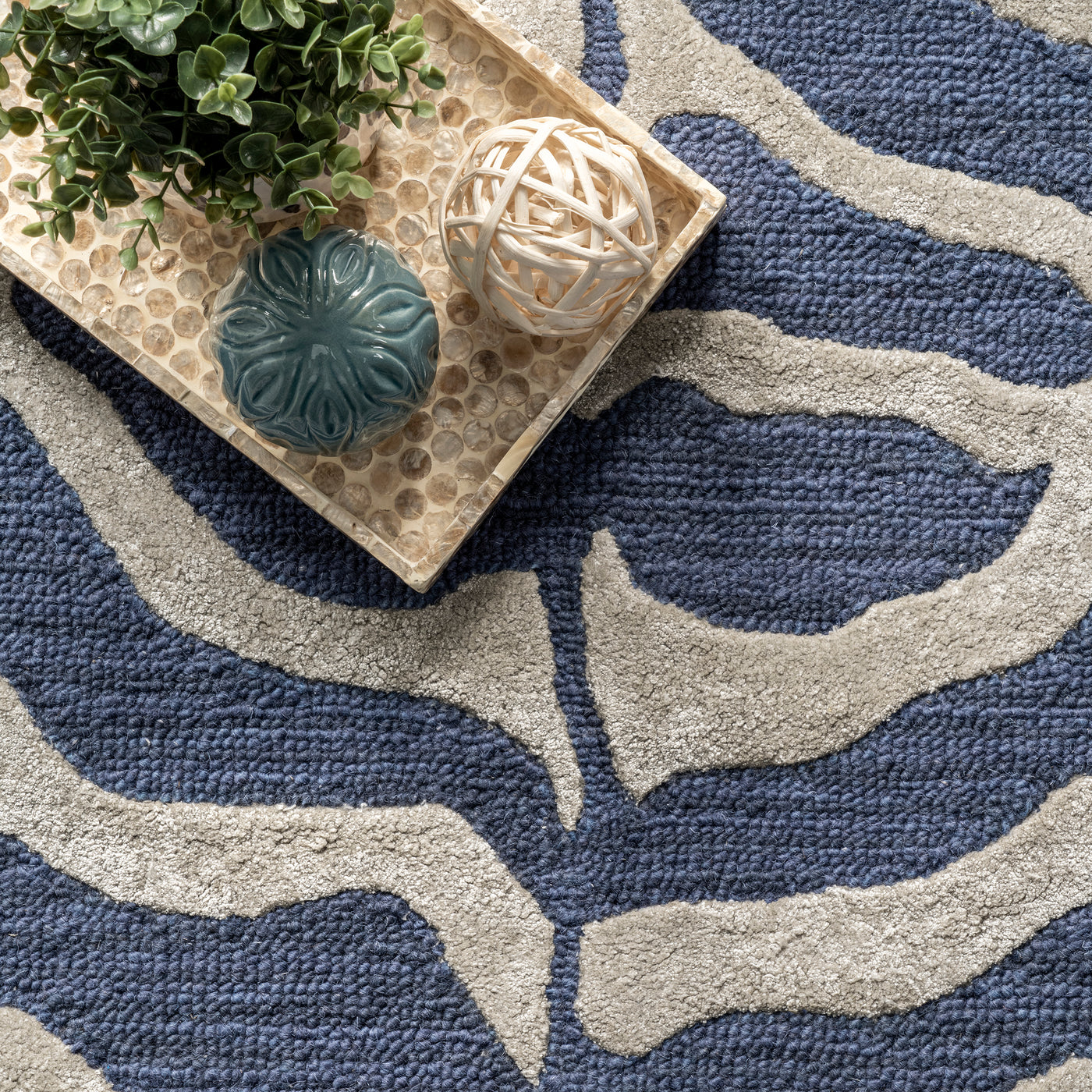 Hand Tufted Plush Zebra Area Rug — nuLOOM
