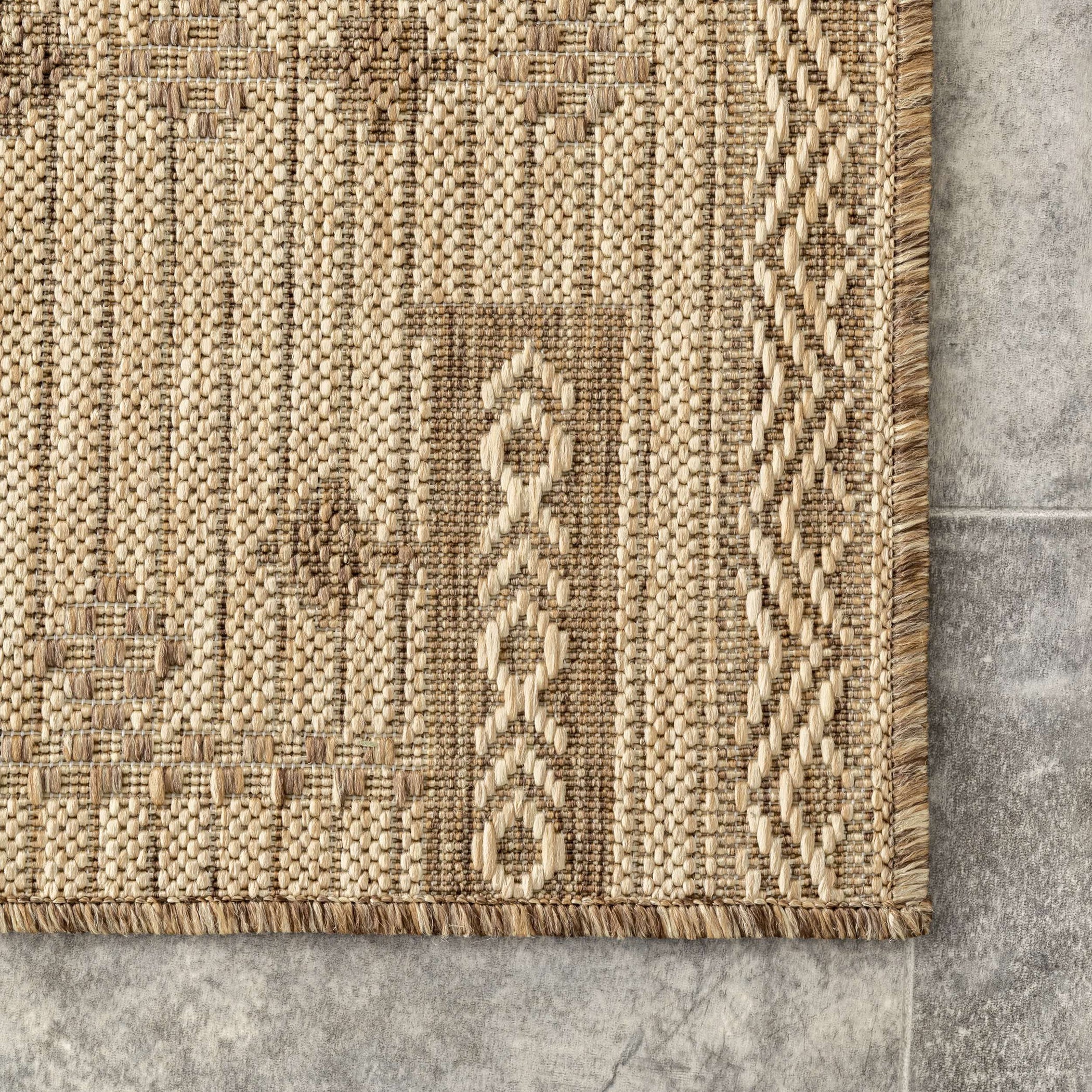 Alexandra Aztec Indoor/Outdoor Area Rug — nuLOOM