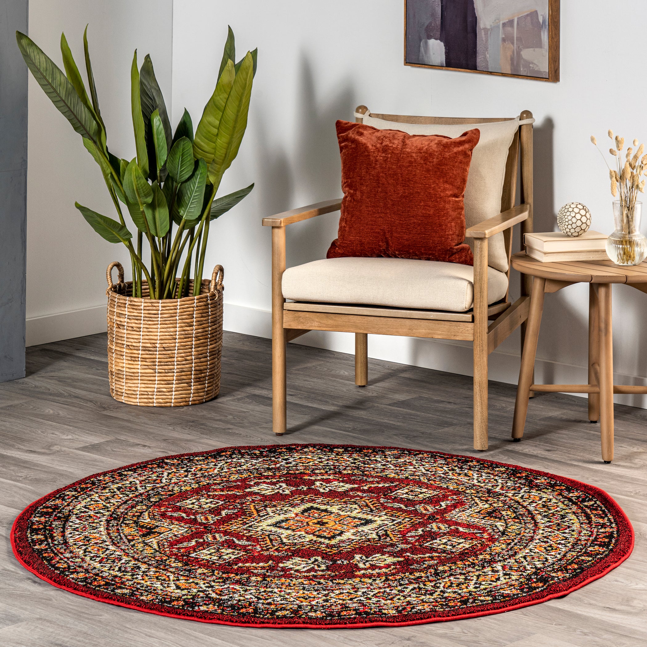 Indoor/Outdoor Transitional Medieval Randy Area Rug — nuLOOM
