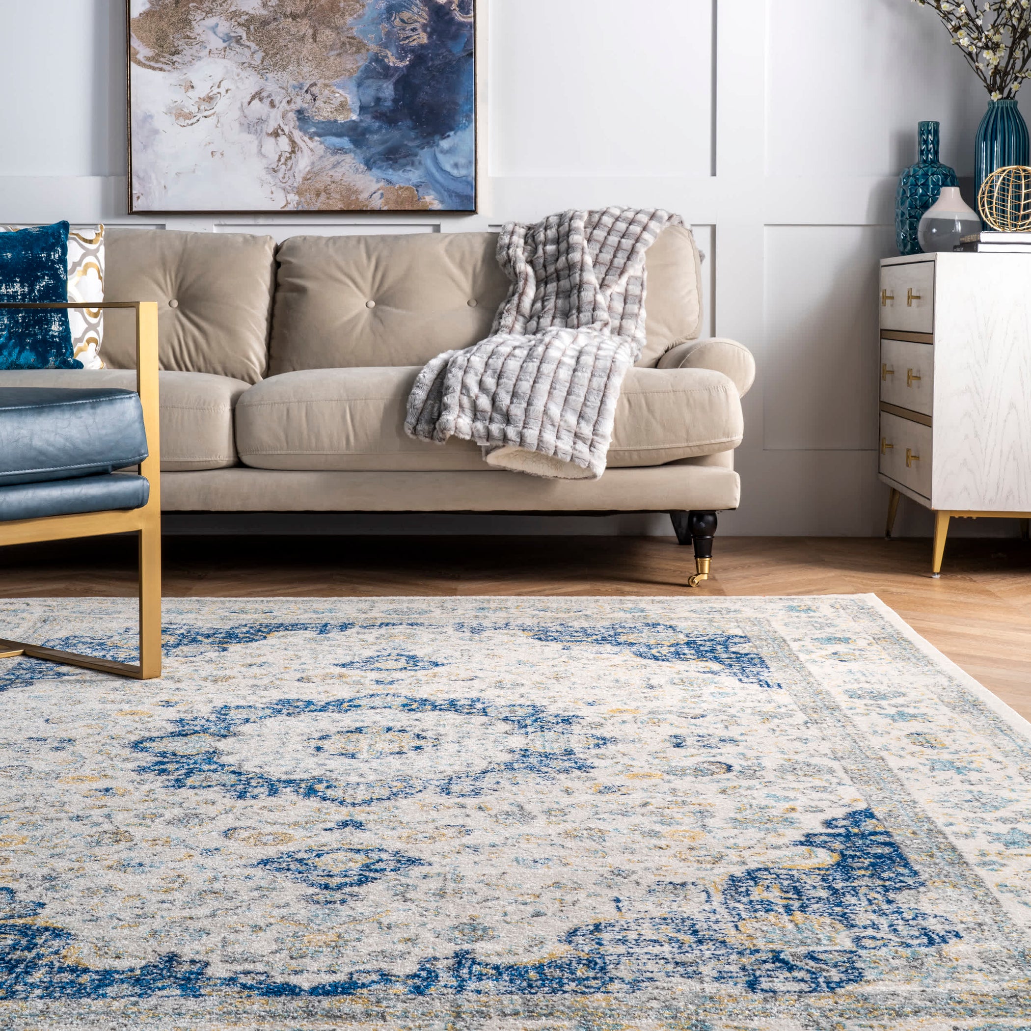 Traditional Medallion Verona Area Rug — nuLOOM