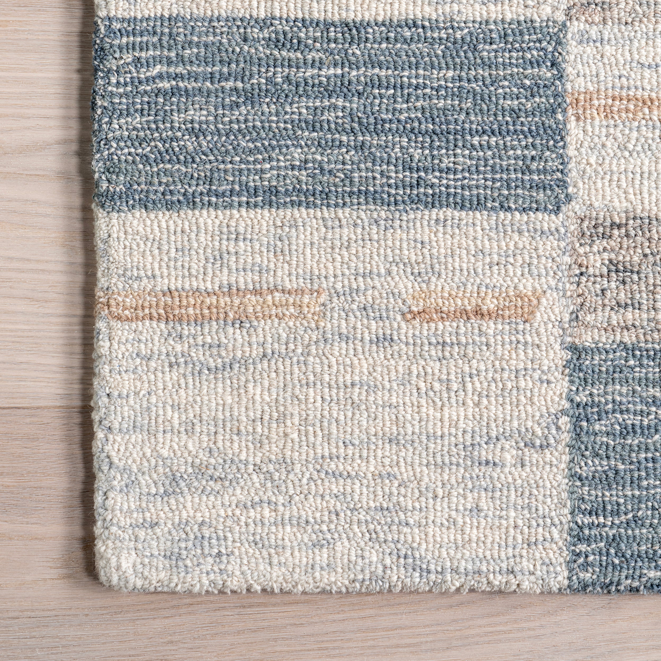 Averill Modern Geometric Wool Area Rug — nuLOOM