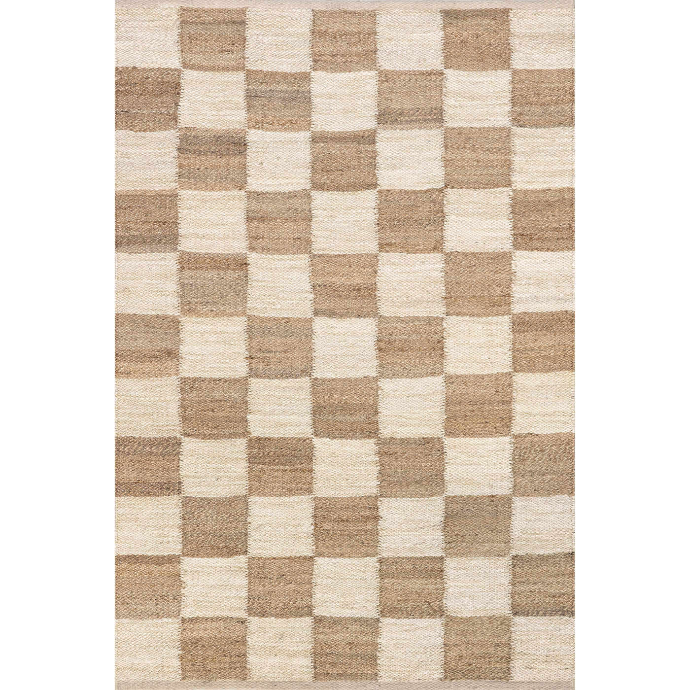 Christana Traditional Checkered Jute Area Rug — nuLOOM