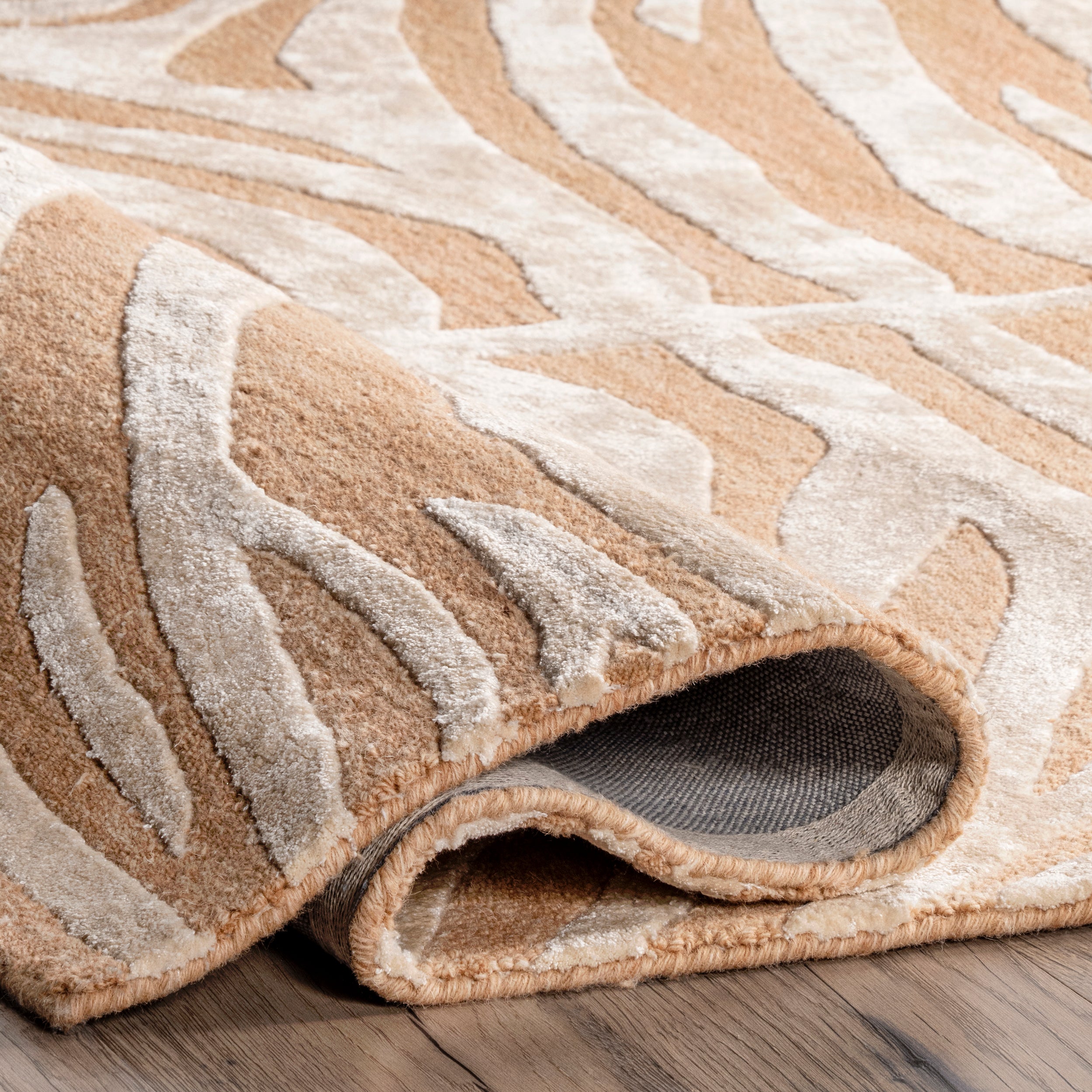 Hand Tufted Plush Zebra Area Rug — nuLOOM