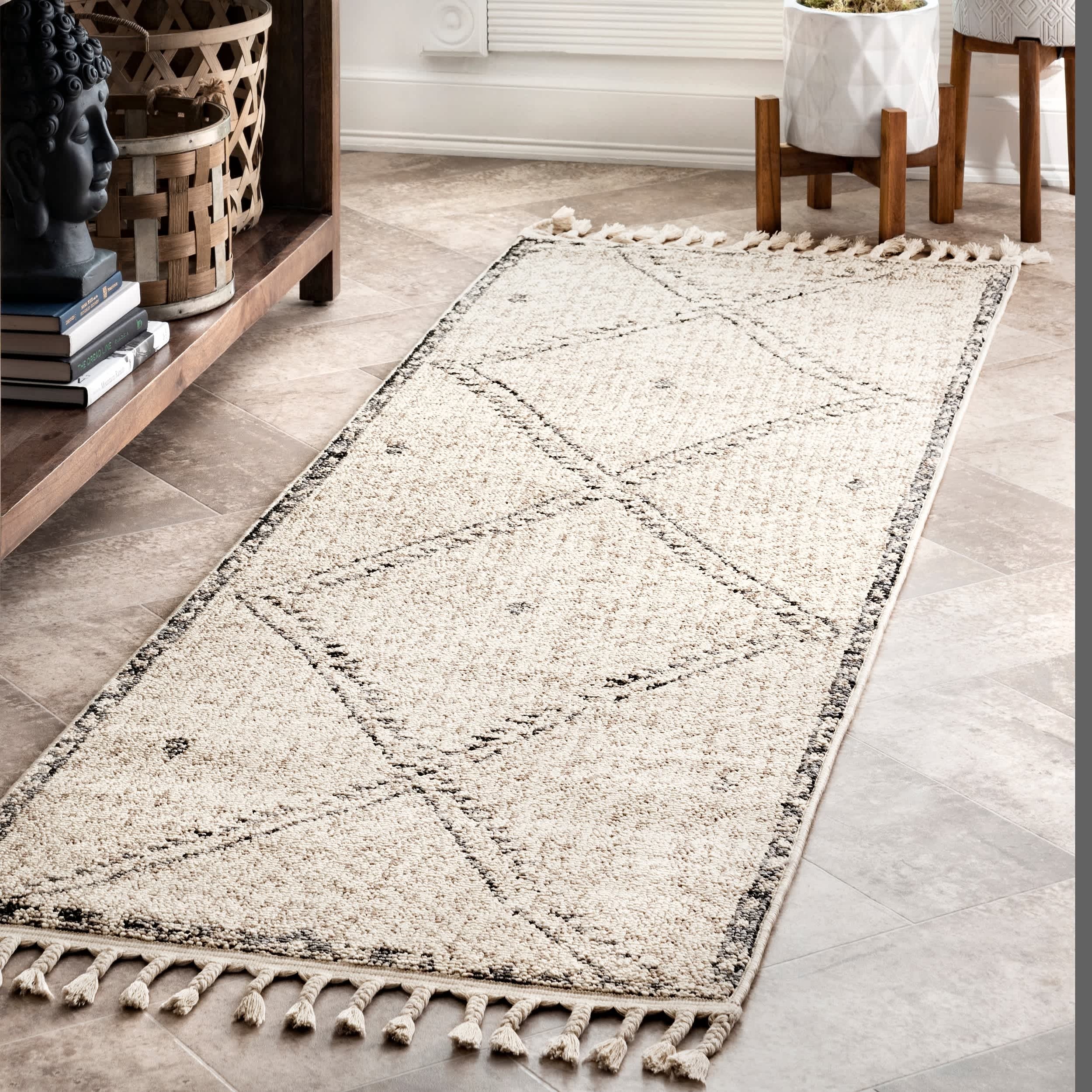 Camilla Moroccan Tassel Rug — nuLOOM