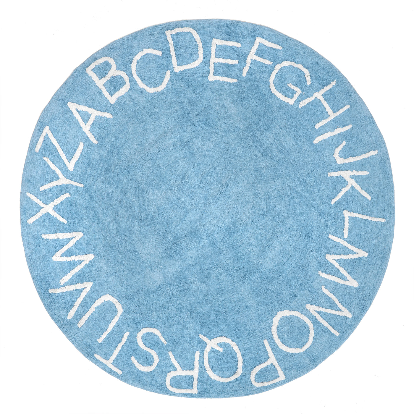 Kids Washable Round Alphabet Rug — nuLOOM