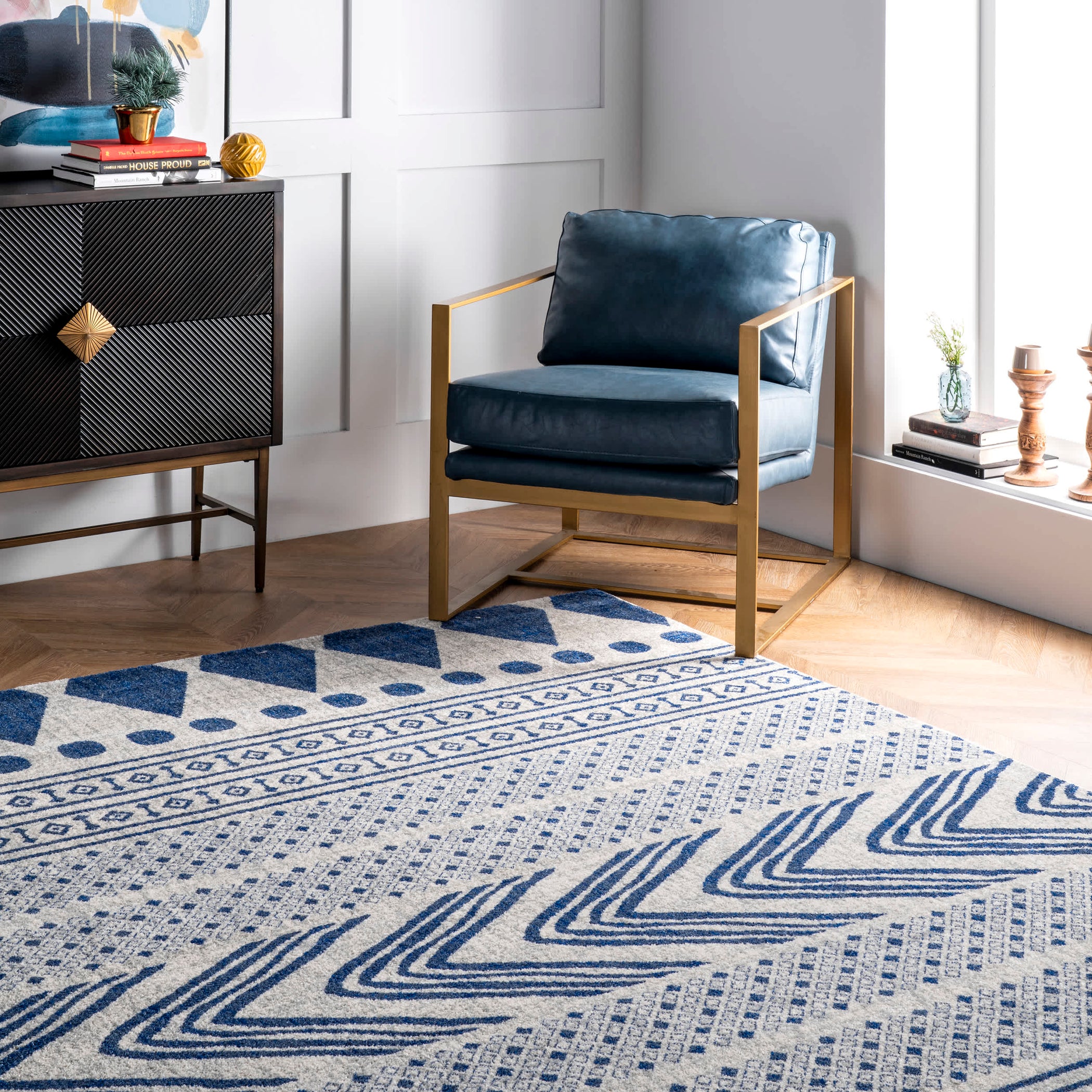 Shaina Tribal Area Rug — nuLOOM