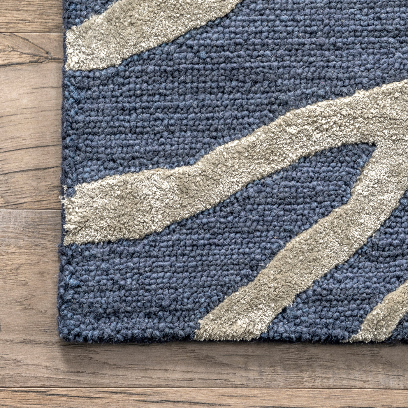 Hand Tufted Plush Zebra Area Rug — nuLOOM