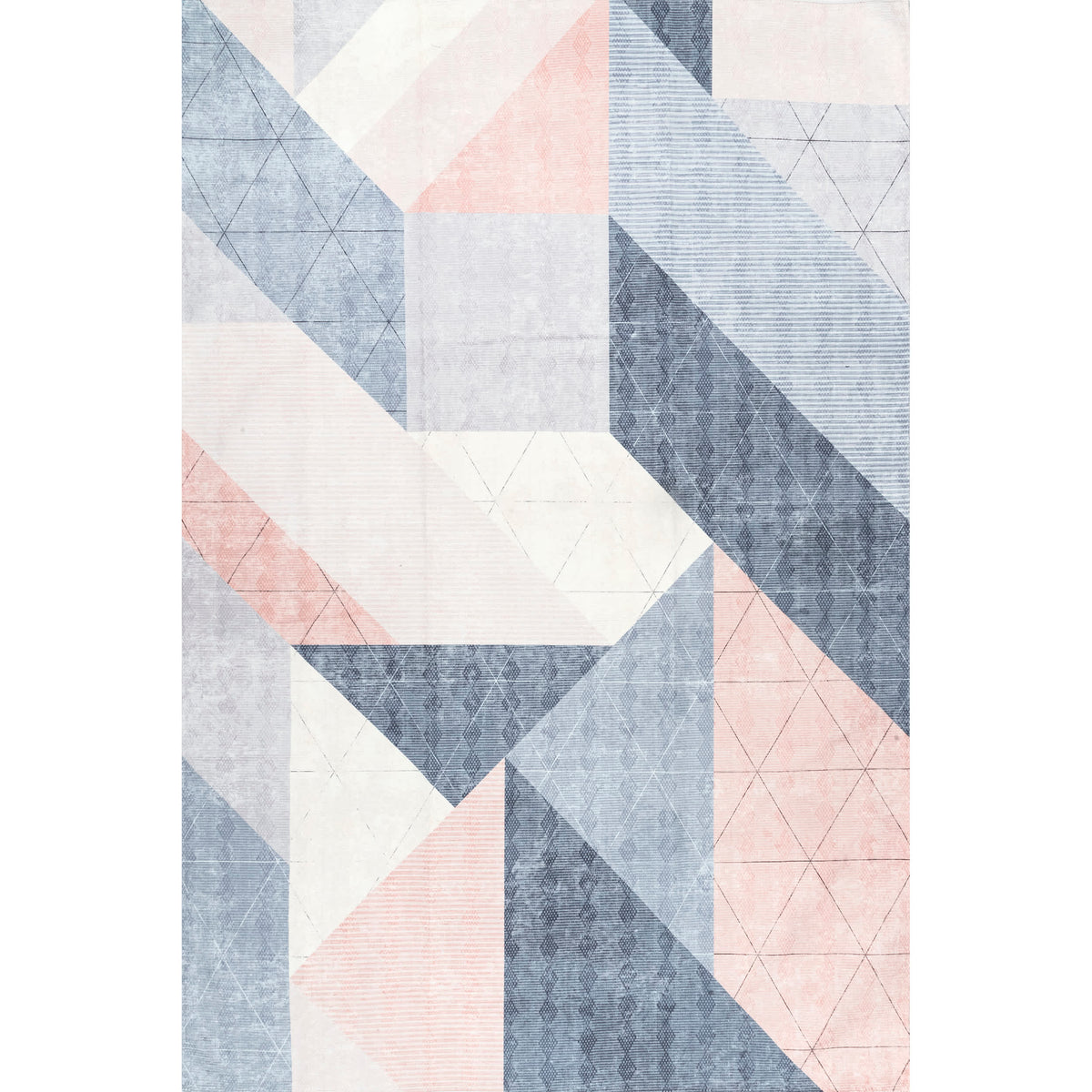 Contemporary Collage Washable Area Rug — nuLOOM