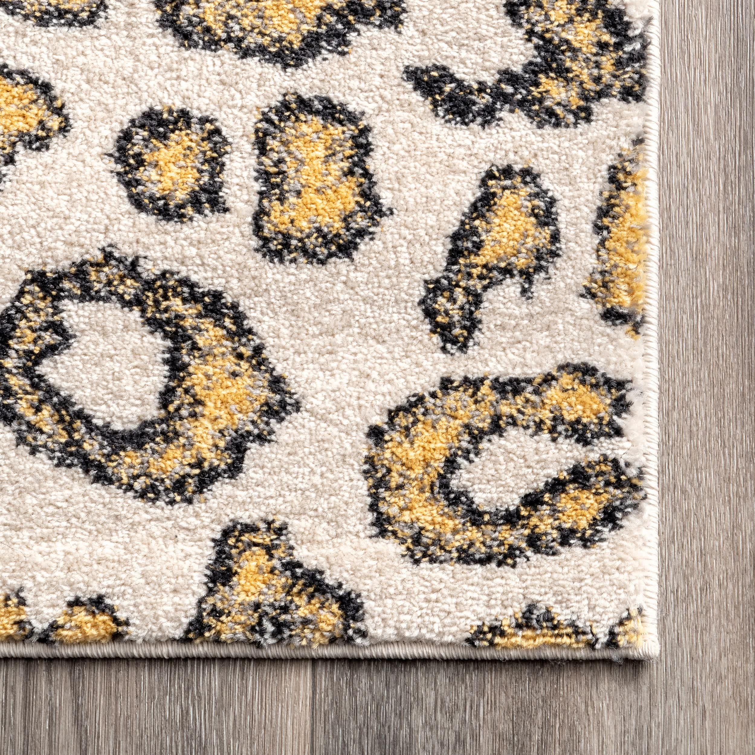 Leopard Print Area Rug — nuLOOM