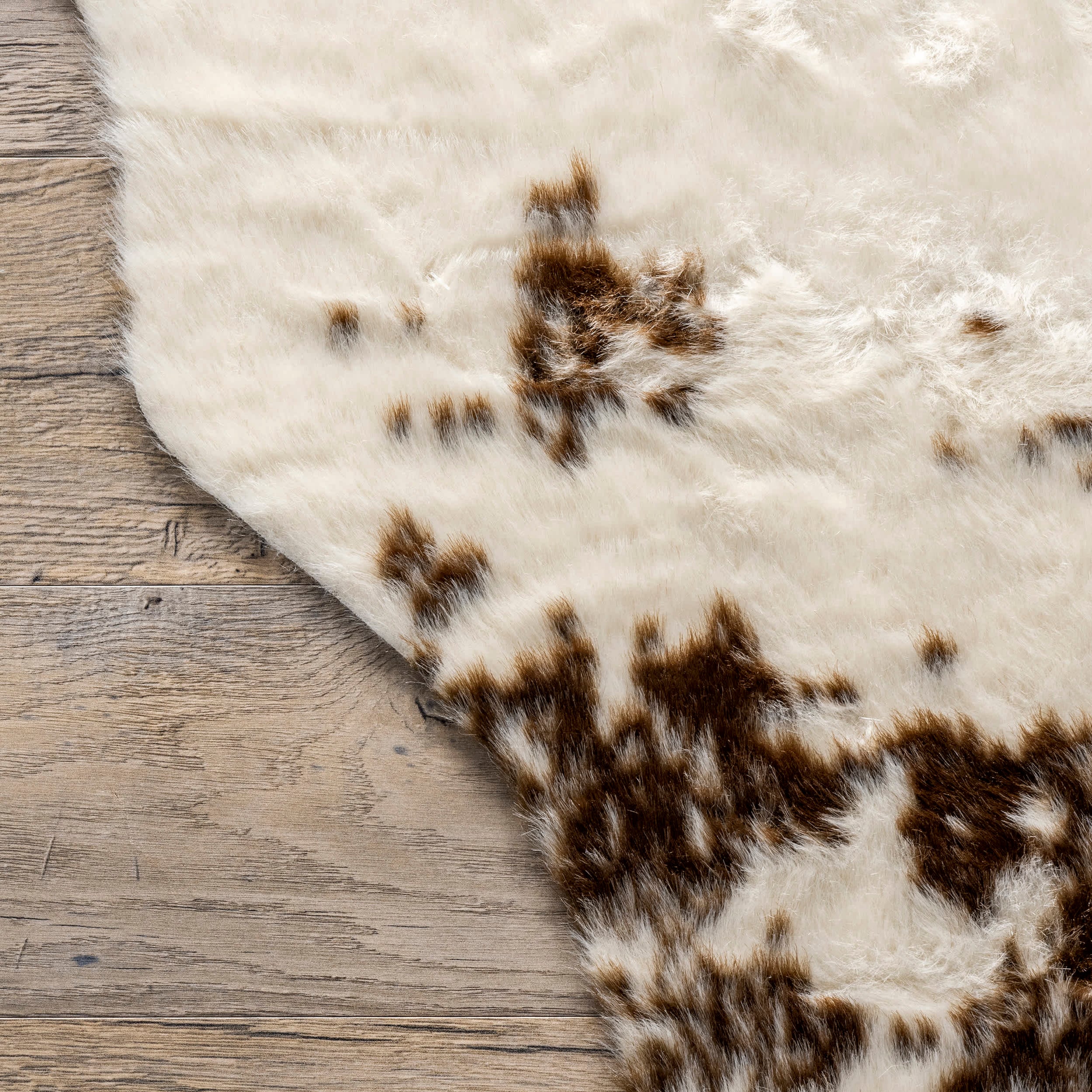 Faux Cowhide Washable Area Rug — nuLOOM