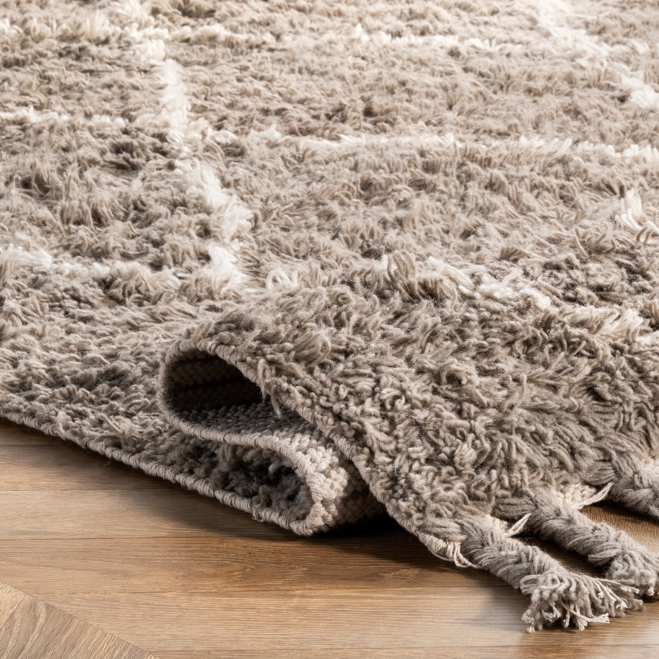 Hand Knotted Fez Shag Area Rug — nuLOOM