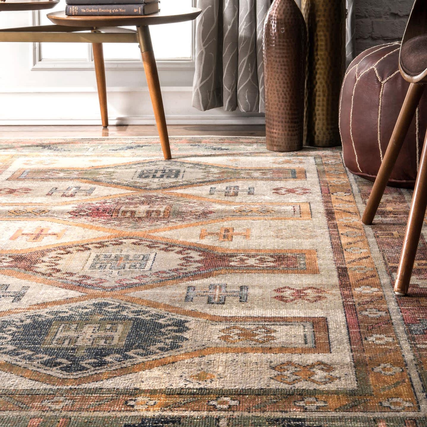 Traditional Monica Tribal Area Rug — nuLOOM