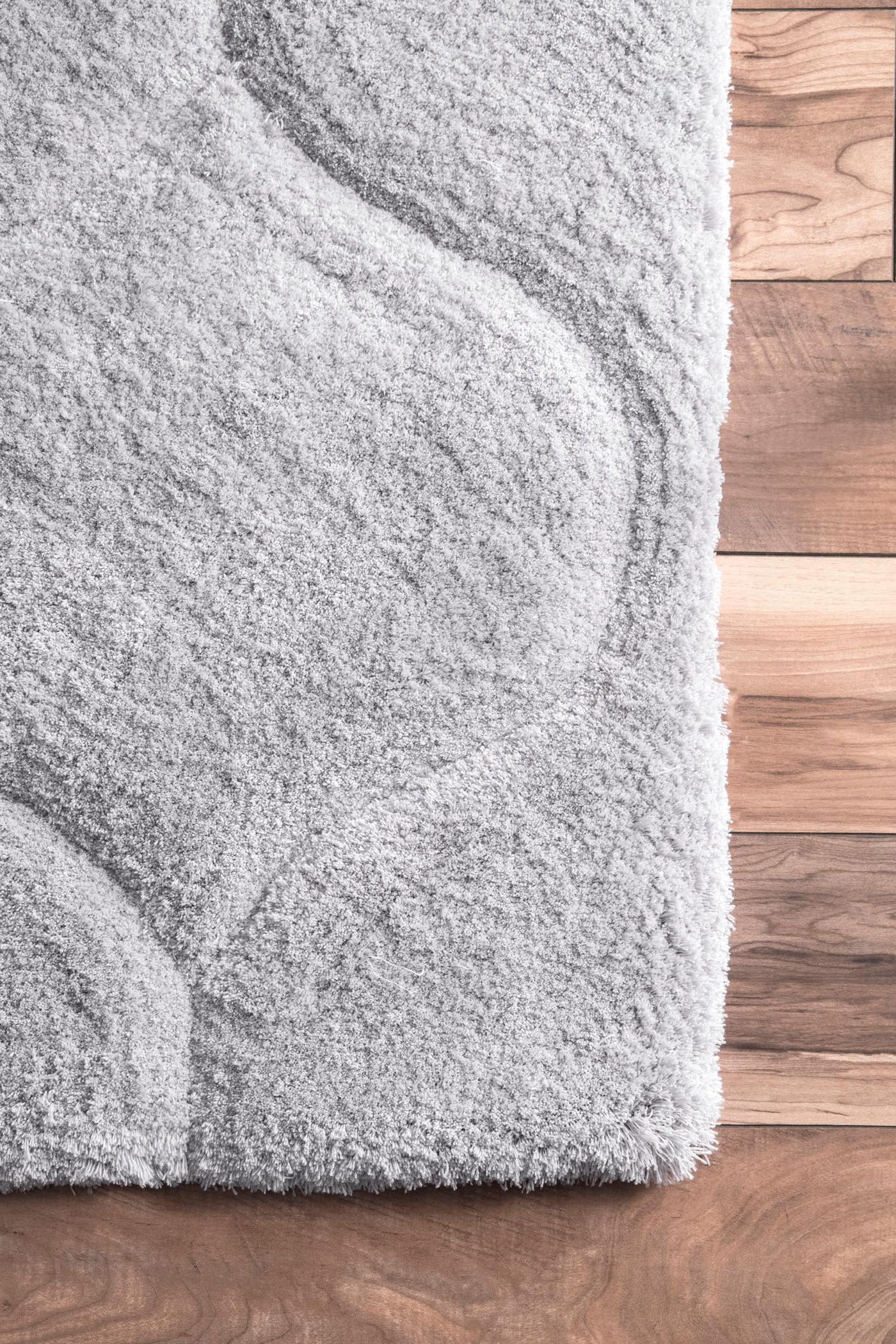 Elsie Contemporary Shag Area Rug — nuLOOM