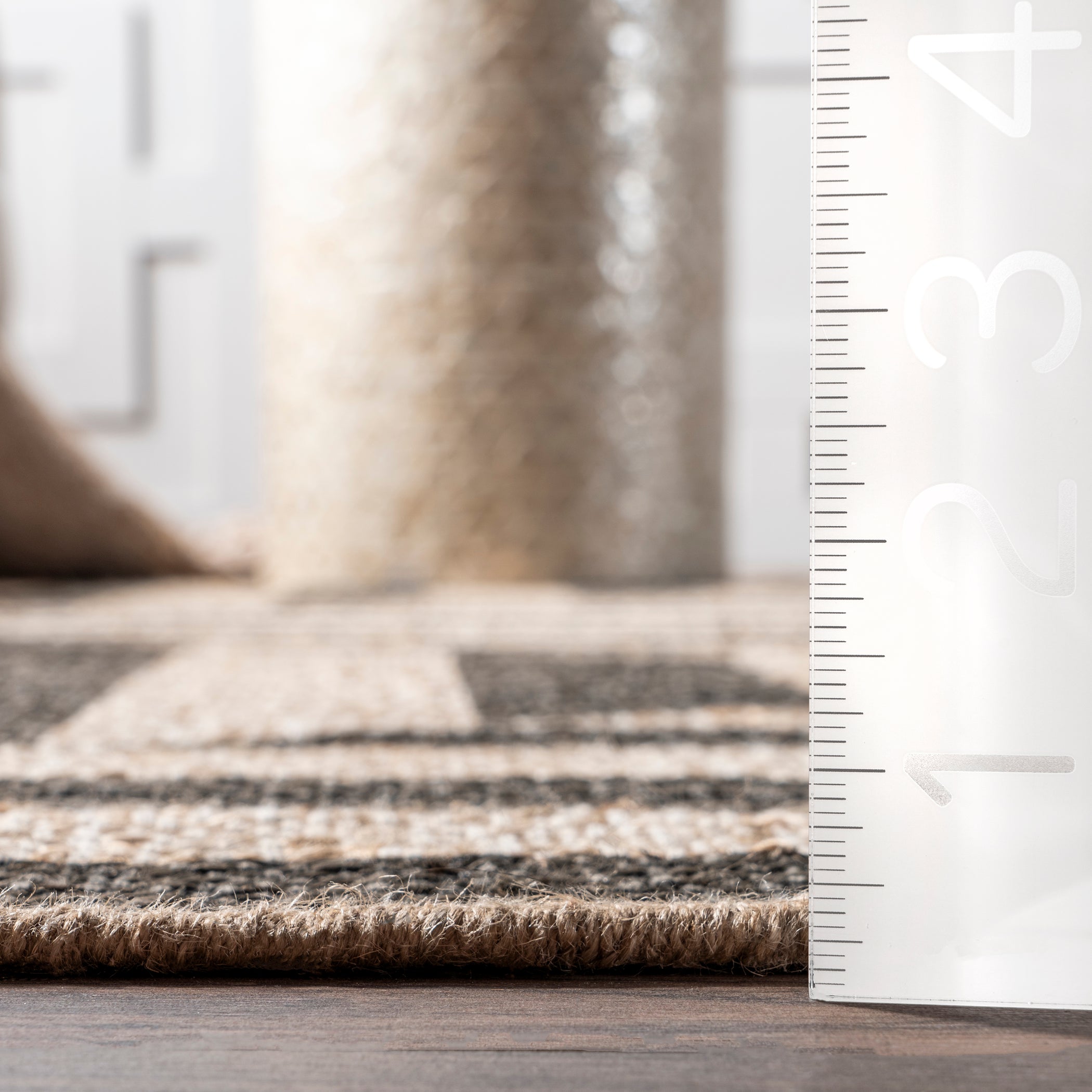 Aleetza Modern Jute Blend Area Rug — nuLOOM