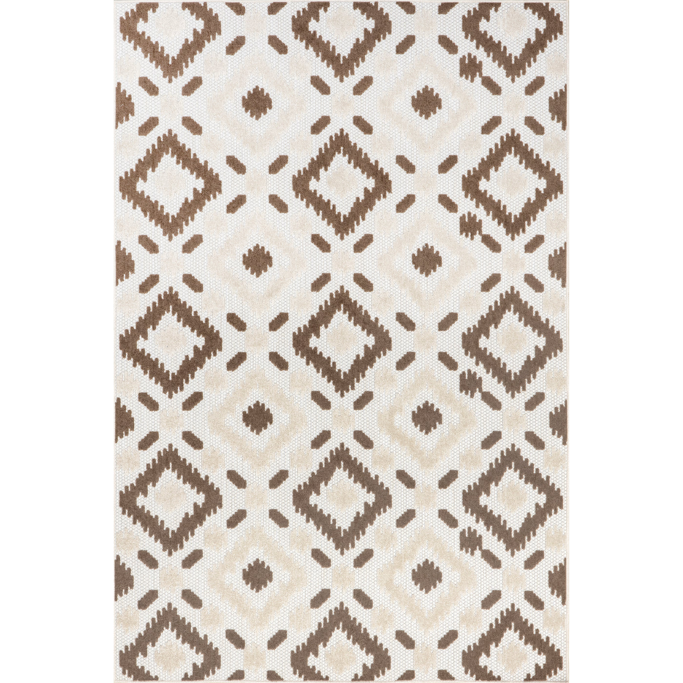 Indoor/Outdoor Transitional Labyrinth Area Rug — nuLOOM
