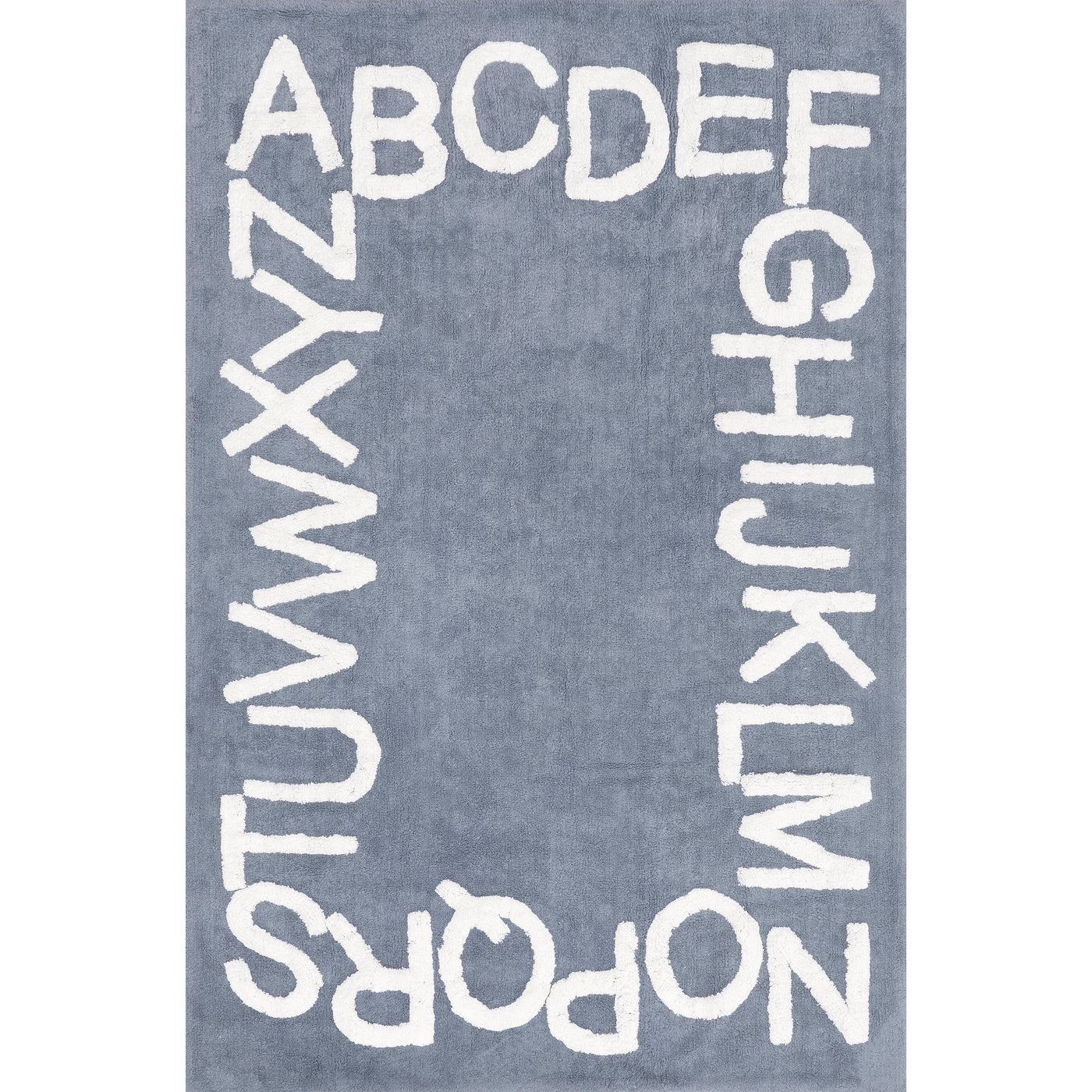 Kids Washable Round Alphabet Rug — nuLOOM
